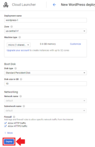 Setup and Install WordPress on Google Cloud (Bitnami) – One Page Zen