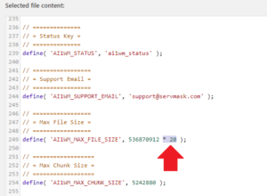 Increase 512MB Upload Limit for All-in-One WP Migration Plugin – One Page Zen
